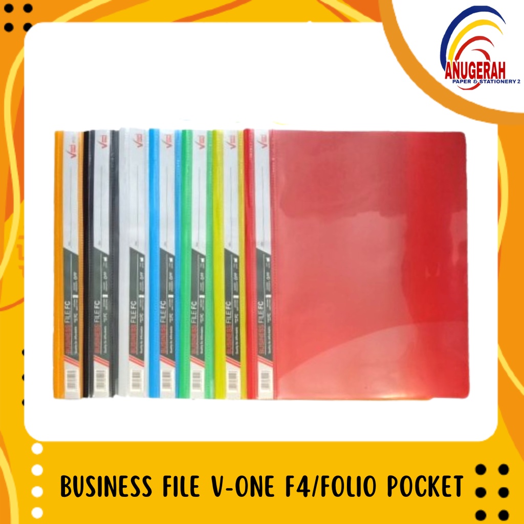 Jual BUSINESS FILE V-ONE F4/FOLIO POCKET WARNA HIJAU (PCS) | Shopee ...