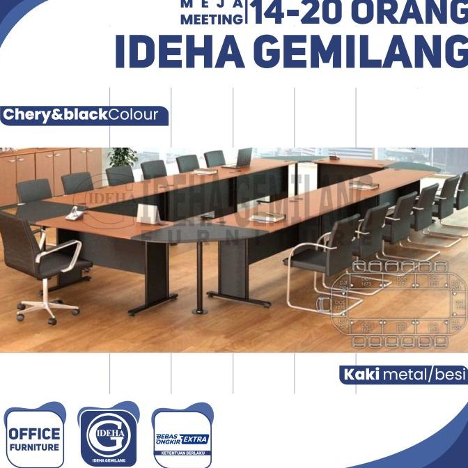 Jual Meja Meeting besar 14-20 orang | Shopee Indonesia