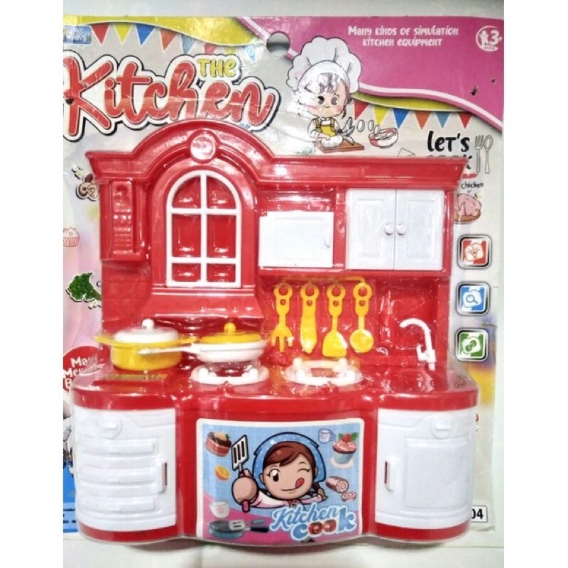 Jual Mainan Kitchen set / Mainan ruang dapur lengkap MK04 | Shopee ...