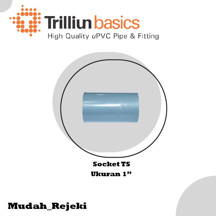 Jual Sambungan Pipa Socket / Sock / Sok TS Ukuran 1" Trilliun | Shopee ...