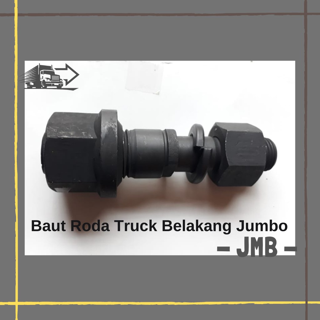Jual Baut Mobil Truk - Baut Roda Truck Belakang Jumbo | Shopee Indonesia