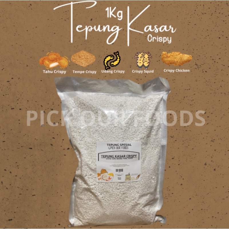 Jual Tepung Kasar Crispy Chicken 1kg | Shopee Indonesia