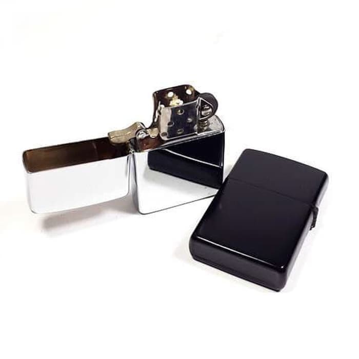 Jual KOREK API MINYAK CHROME SILVER POLOS MANCIS LIGHTER Terbatas ...