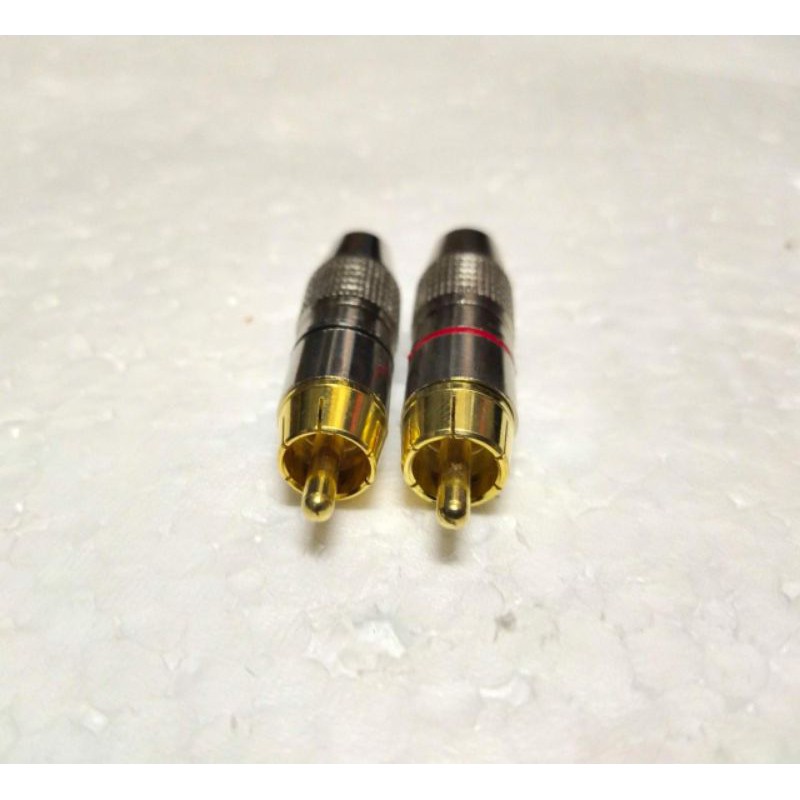 Jual jack rca/jek rca audio jack audio monster 1set | Shopee Indonesia
