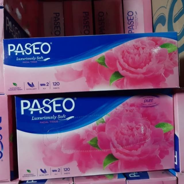 Jual Tissue Paseo Luxurious Soft Facial Box 120 Sheet | Shopee Indonesia