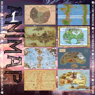 Jual Poster Map Anime Seri 1 - Peta Anime Fullmetal Alchemist / Tensei ...