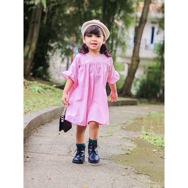 Jual STRIPE DRESS (baju anak perempuan) | Dress anak | Branded | Baju ...