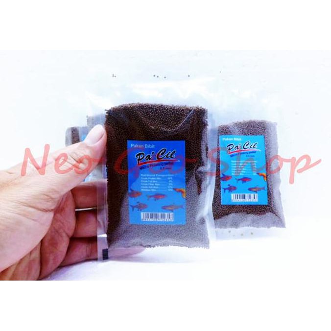 Jual Makanan Pakan Micro Pelet Pellet Ikan Kecil Pacil 0,5 Mm | Shopee ...