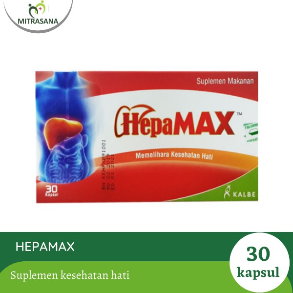 Jual Hepamax 30 Kapsul - Suplemen Pelindung Fungsi Hati | Shopee Indonesia