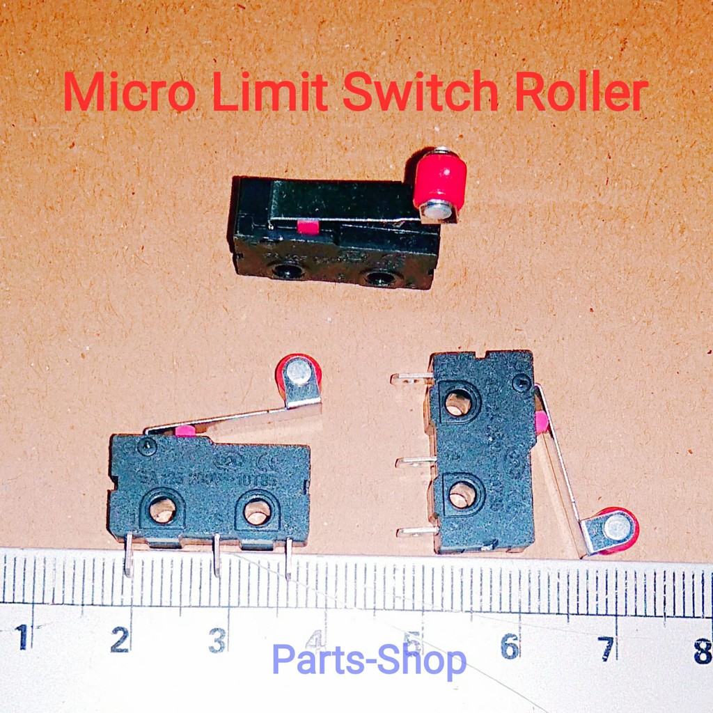 Jual MICRO LIMIT SWITCH ROLLER LEVER RODA 250V 5A NO / NC 3 PIN | Shopee Indonesia