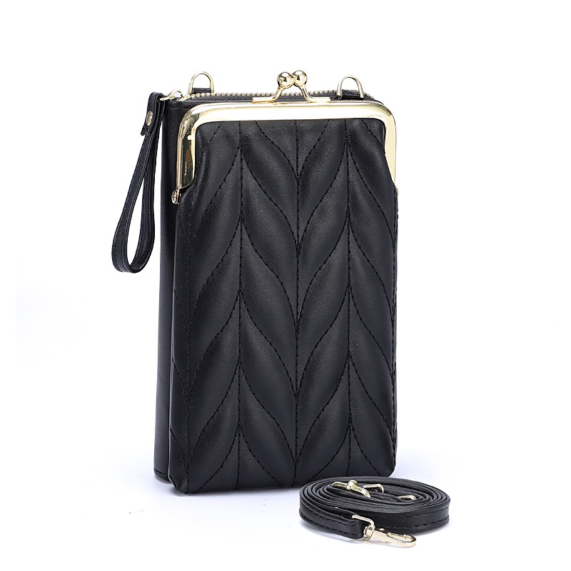 Jual DOMPET HP SELEMPANG WANITA KULIT RALIA SLING BAG HANDHONE KOREA POCKET SLOT KARTU UANG ...