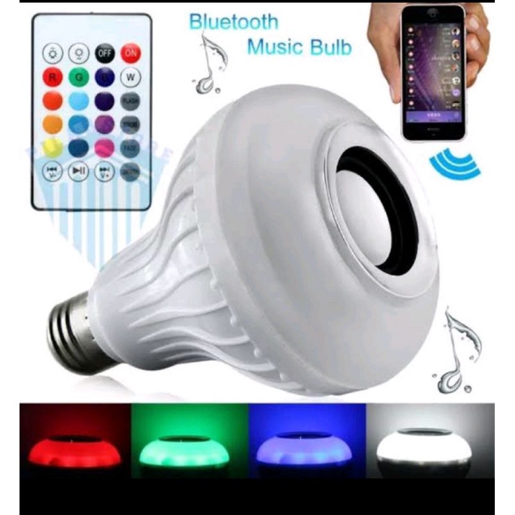 Jual Lampu Bohlam LED Speaker Bluetooth | Shopee Indonesia