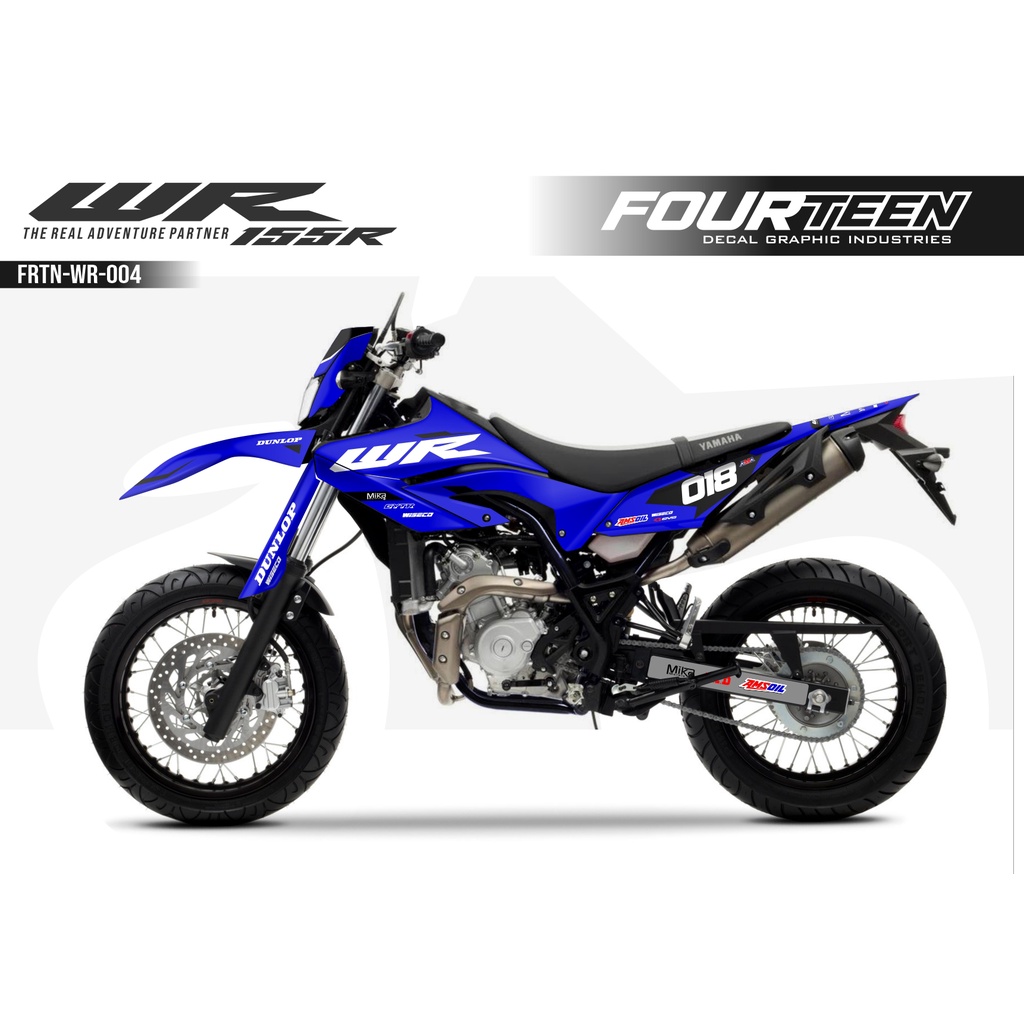 Jual STIKER DECAL YAMAHA WR 155 - FRTN-WR-004 | Shopee Indonesia