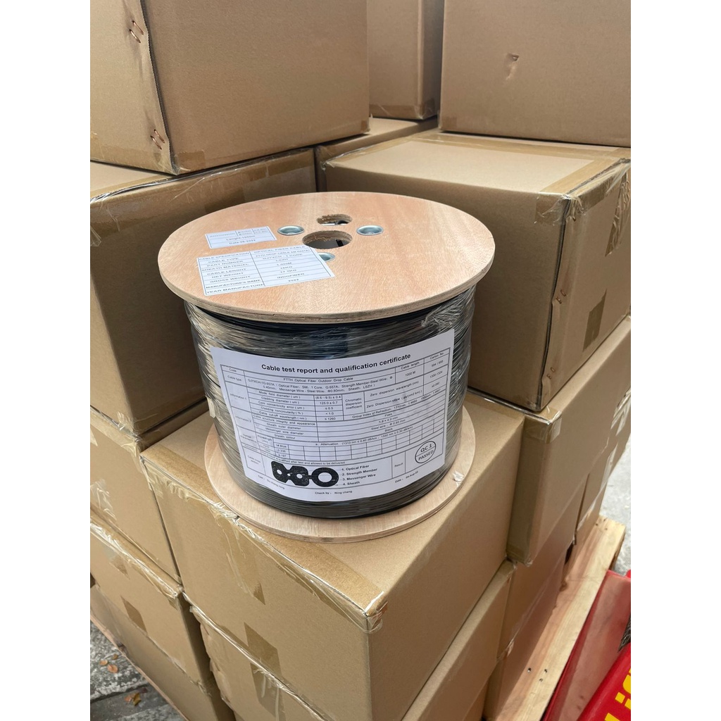 Jual Dropcore 2 core 3 Seling fiber optik @1000 meter | Shopee Indonesia