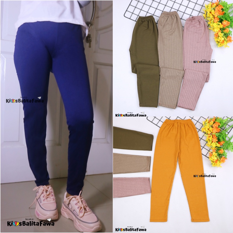 Jual (PILIH WARNA) Legging Sheila uk 12- 15 Tahun /Leging Anak ...