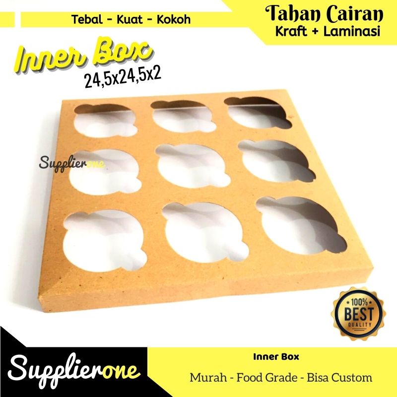 Jual Inner Box / Dus Cupcake / Box muffin / Box cupcake / Dus Muffin ...