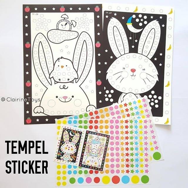 Jual PAKET TEMPEL STICKER & MEWARNAI | Shopee Indonesia
