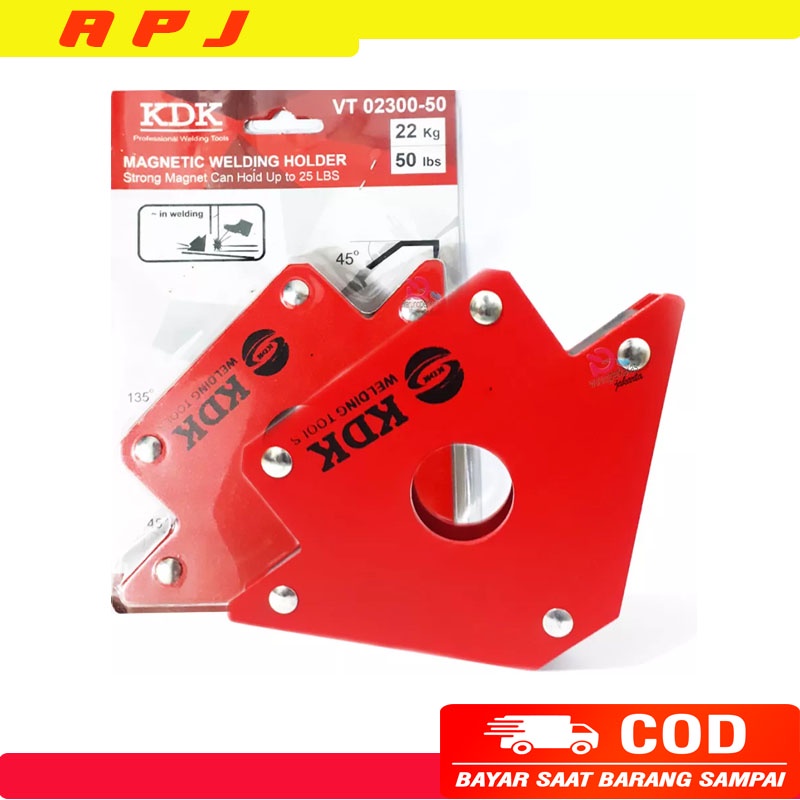 Jual SIKU MAGNET LAS 3 INCH 25LBS KDK / MAGNETIC WELDING HOLDER 3INCH ...