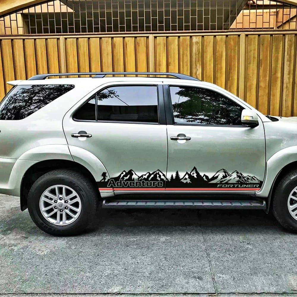 Jual Stiker mobil cutting mountain advanture stiker sticker fortuner ...