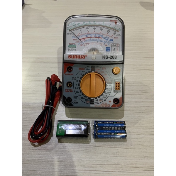 Jual Avometer Multitester Multimeter Analog Sunwa KS-268 | Shopee Indonesia