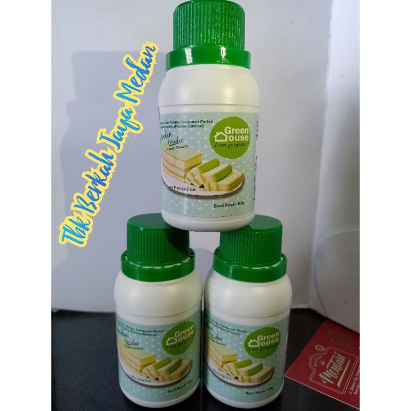 Jual 100ml Perisa Pandan/Essense Pandan Alami Green House/Pasta Pandan ...