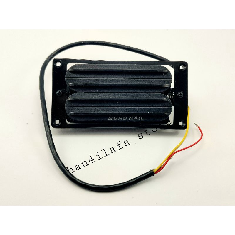 Jual Spull Pick Up Quad Rail Bridge untuk gitar Kramer, Ibanez dll ...