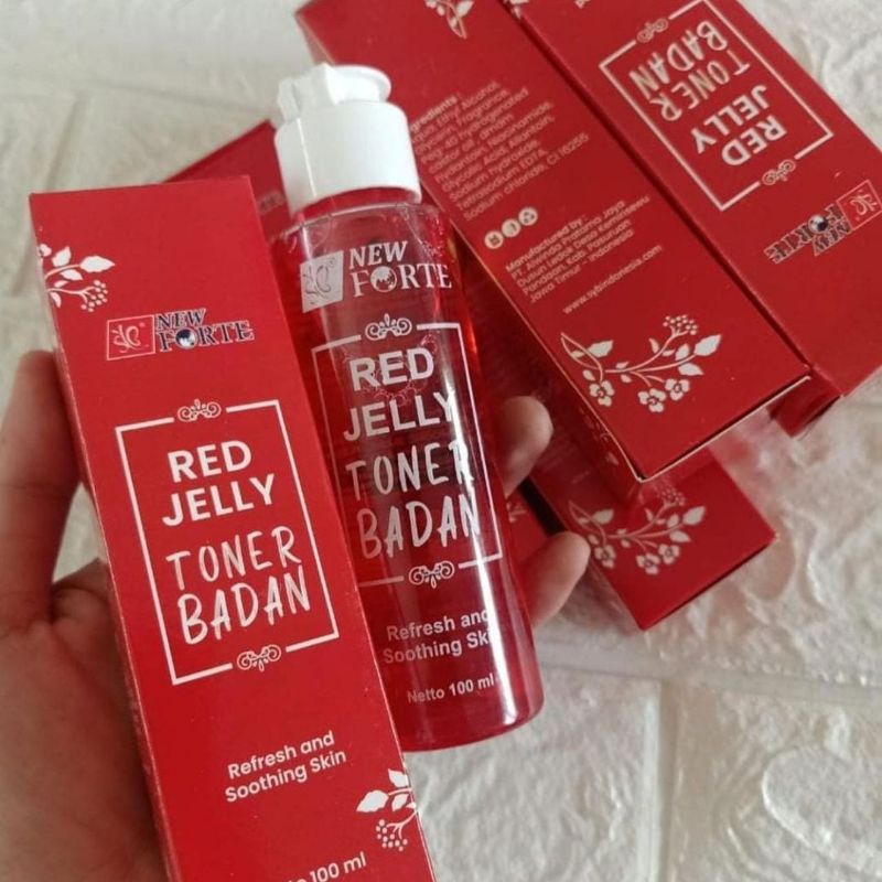Jual Toner Badan Terlaris Red Jelly Penghilang Daki , Pemutih Badan ...