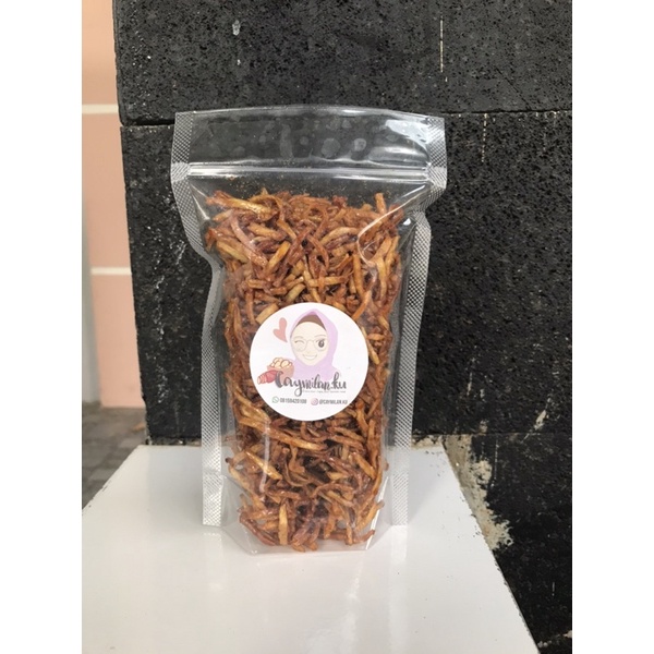 Jual keripik ubi mustofa asam manis 100gr | Shopee Indonesia