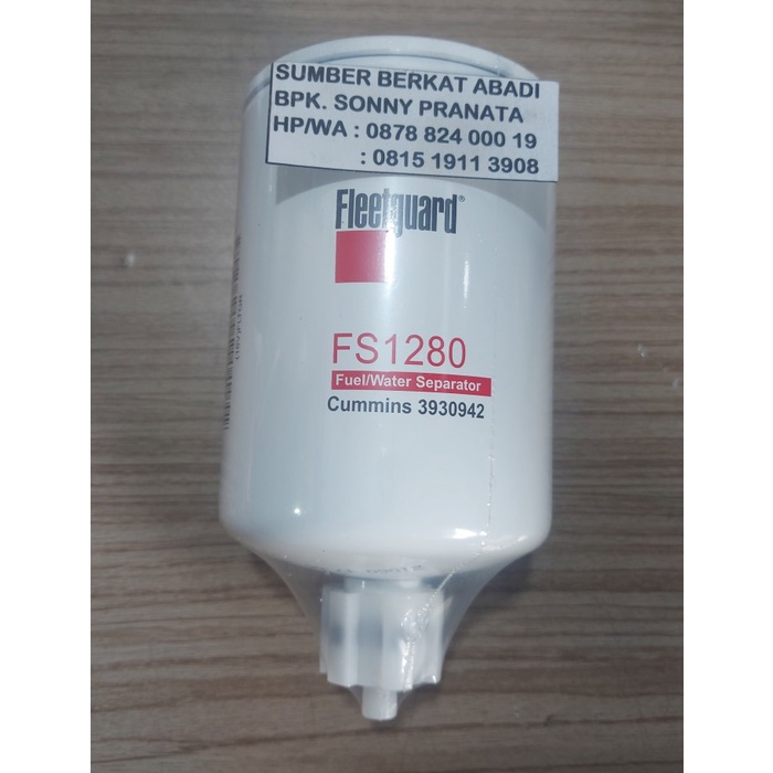 Jual FLEETGUARD FS1280 Fuel Filter Water Separator FS 1280 - GENUINE ...