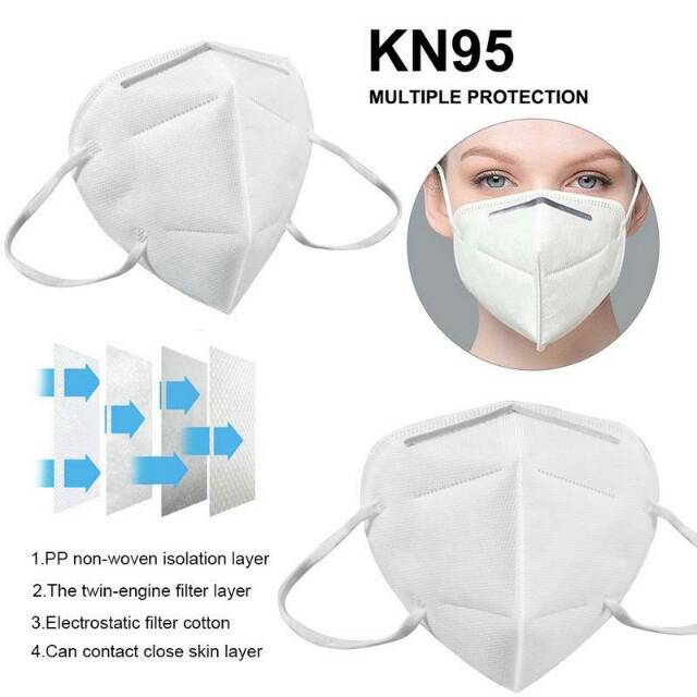 Jual Masker KN95 medical face mask masker karet earloop wajah N95 ...