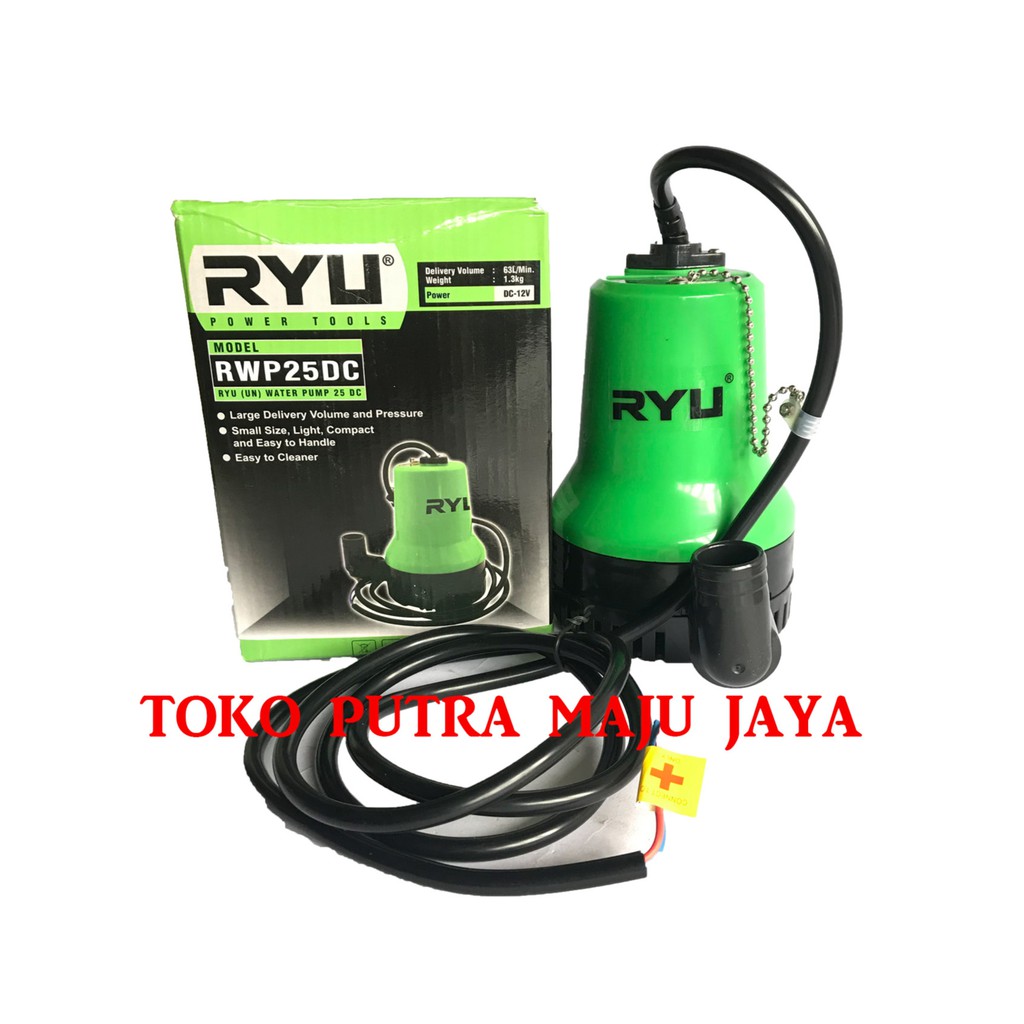 Jual Mesin Kolam Ikan Aquarium Pompa Air Celup RYU RWP 25-DC | Shopee ...