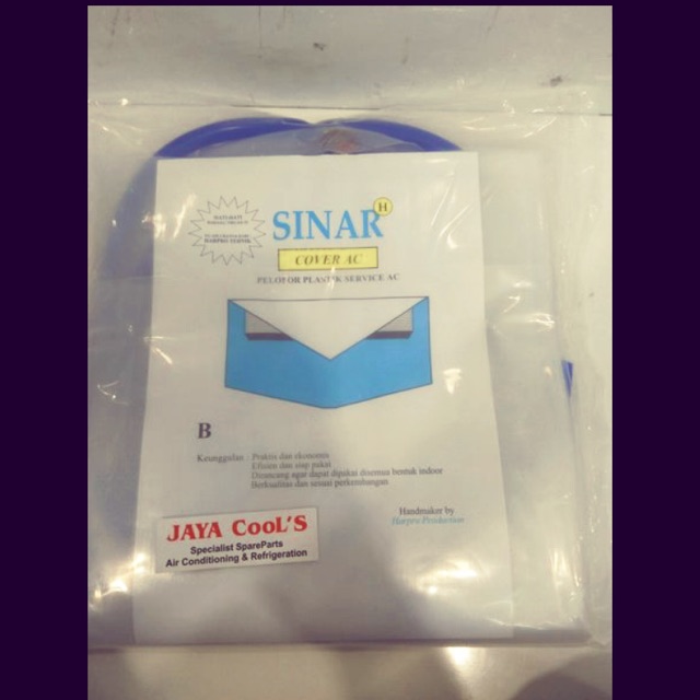 Jual Plastik cuci AC besar 2pk SINAR / Cover cuci ac | Shopee Indonesia