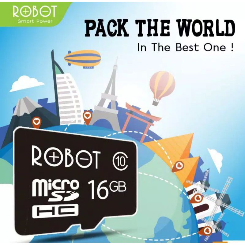 Jual MEMORY CARD ROBOT/RHIMOA 16GB CLASS 10 (KOSONGAN TANPA ISI ...