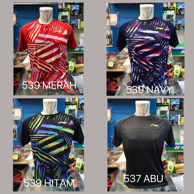 Jual BAJU BADMINTON LINING ORIGINAL LOGO TIMBUL | Shopee Indonesia