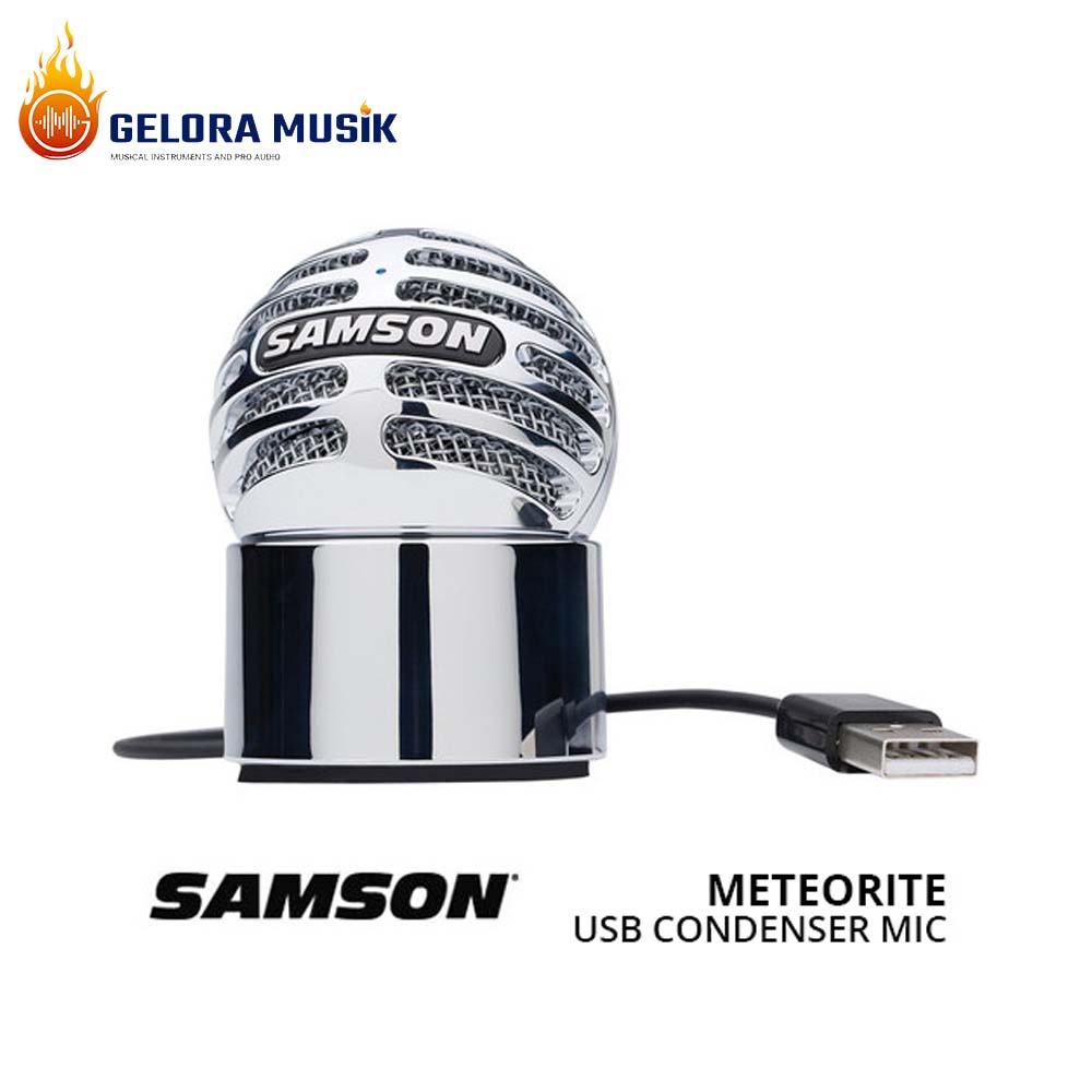 Jual Microphone Samson Meteorite USB Condenser | Shopee Indonesia