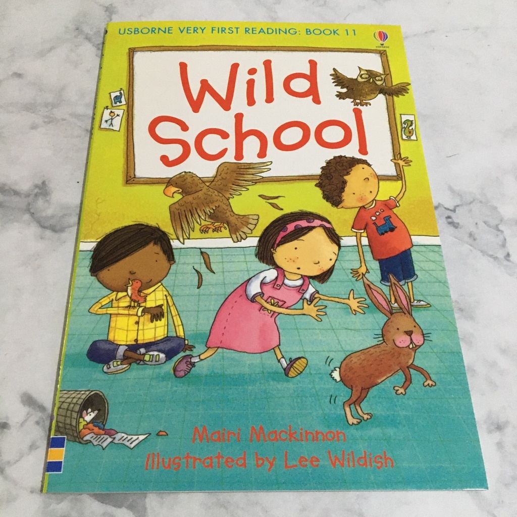 Jual Wild school usborne reprint buku cerita anak bahasa inggris 32 ...