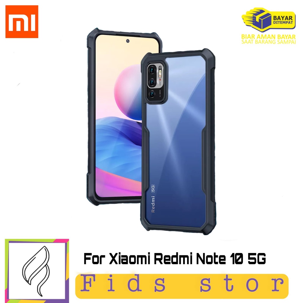 Jual PROMO CASE XIAOMI REDMI NOTE 10 5G Casing Xundd Transparan Clear ...