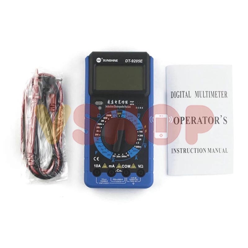 Jual Multitester Digital Multimeter Digital Avometer Digital Sunshine ...