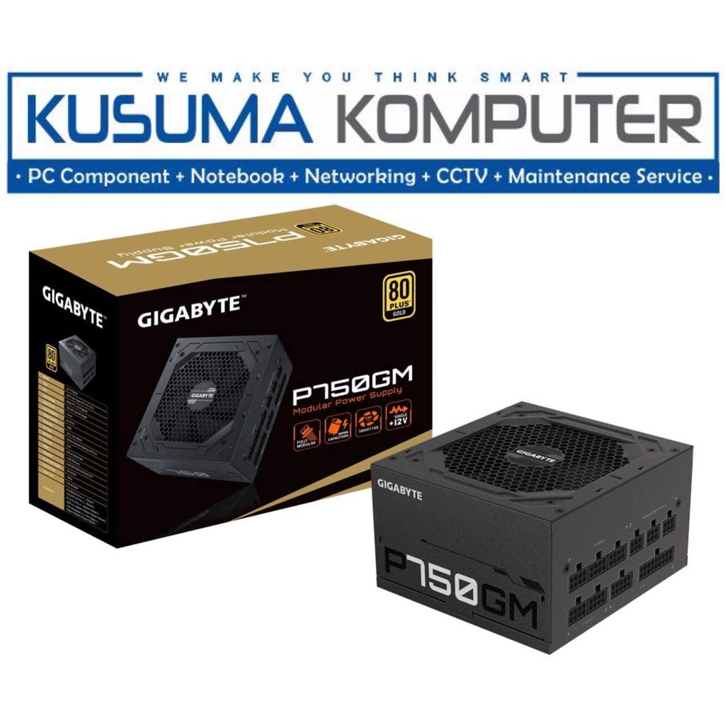 Jual Gigabyte PSU P750GM 750W 80+ Gold Full Modular GP-P750GM | Shopee ...