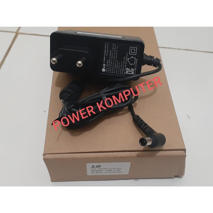 Jual Adaptor Charger TV Monitor LG 19V 2.1A 40W - Free Kabel Power ...