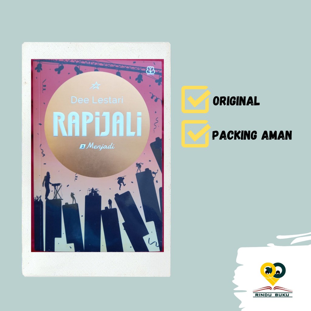 Jual Rapijali 2 Dee Lestari Edisi Tanda Tangan Asli | Shopee Indonesia