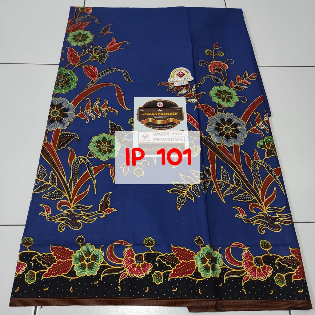 Jual Kain Batik Prada PRESIDENT | Batik Prodo Prada Gliter Emas ...
