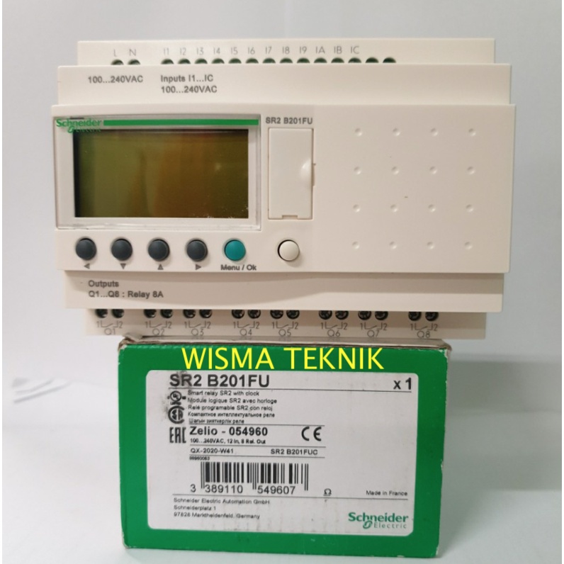 Jual Modular Smart Relay Zelio Schneider SR2B201FU | Shopee Indonesia Jual Modular Smart Relay Zelio Schneider SR2B201FU | Shopee Indonesia