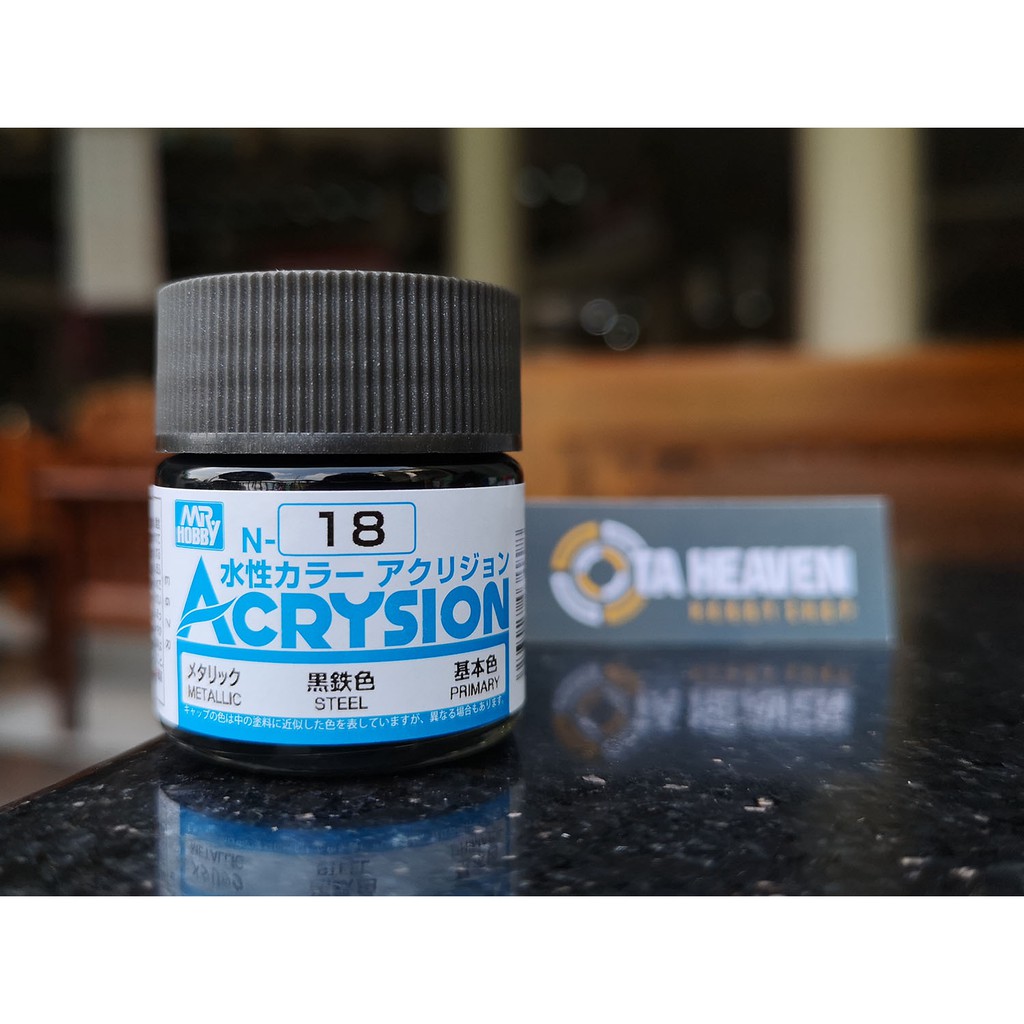 Jual Acrysion N 18 Steel - Cat Gundam Model Kit Paint | Shopee Indonesia