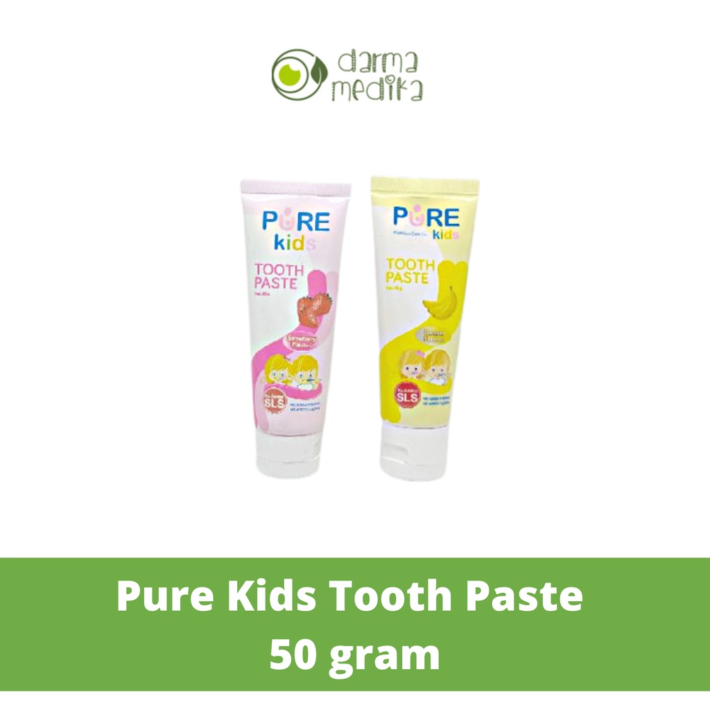 Jual PURE Kids Toothpaste Pasta Gigi Anak 50 gr 50gr ORIGINAL | Shopee ...