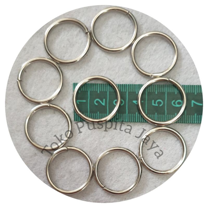 Jual Ring tas / Ring Bulat / Ring O ukuran 2,5cm | Shopee Indonesia