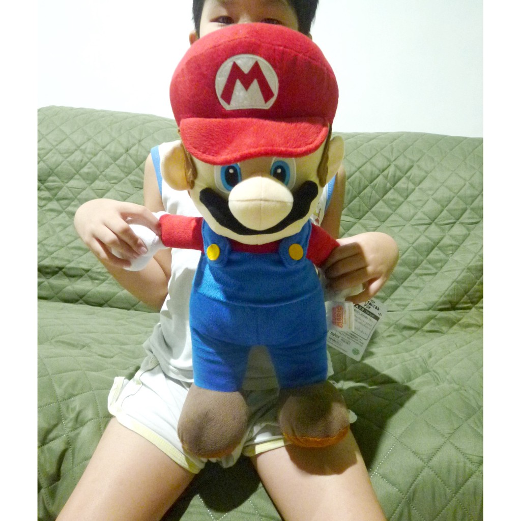 Jual Boneka Super Mario Original TAITO Prize Japan Jumbo Rare Plush ...
