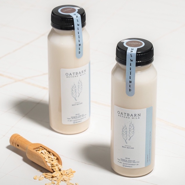 Jual OatBarn Oat Milk - Unsweetened | Susu Oat Barn Vegan Sugar Free ...