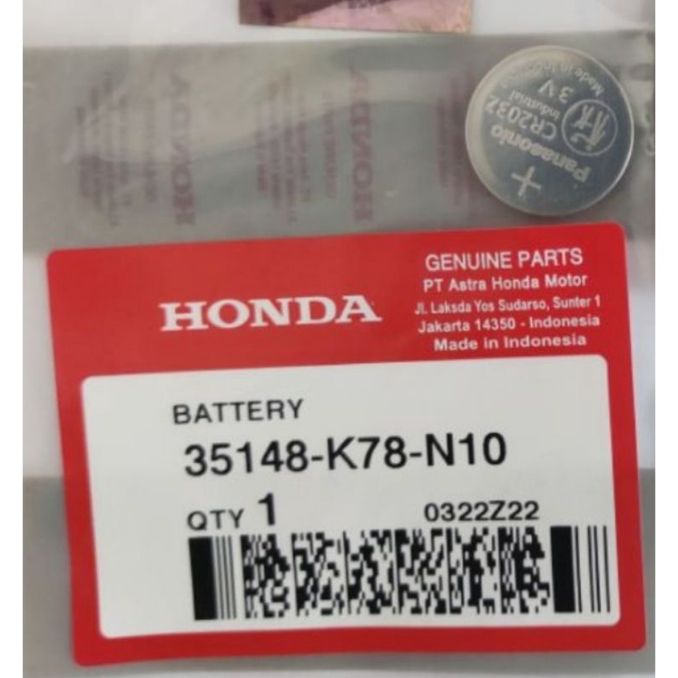 Jual Baterai remote motor Honda Scoopy prestige stylish 2021 | Shopee ...