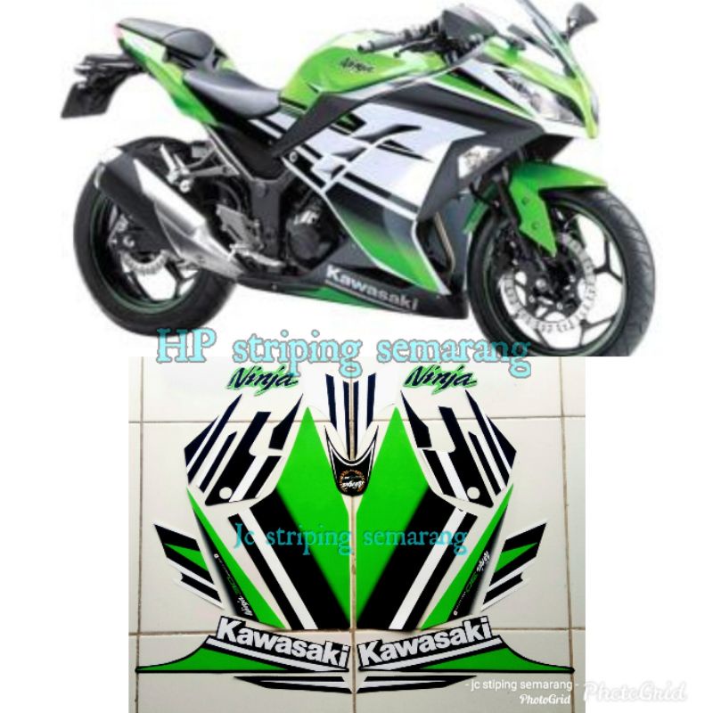 Jual Striping Ninja 250 Fi th 2014 special edition 30 Anniversary ...